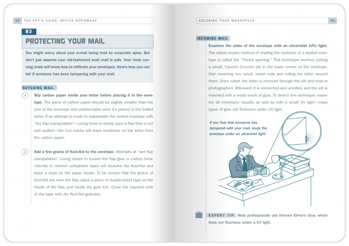 The Spy's Guide: Office Espionage | susanvanhorn.com The Spy's Guide: Office Espionage | susanvanhorn.com